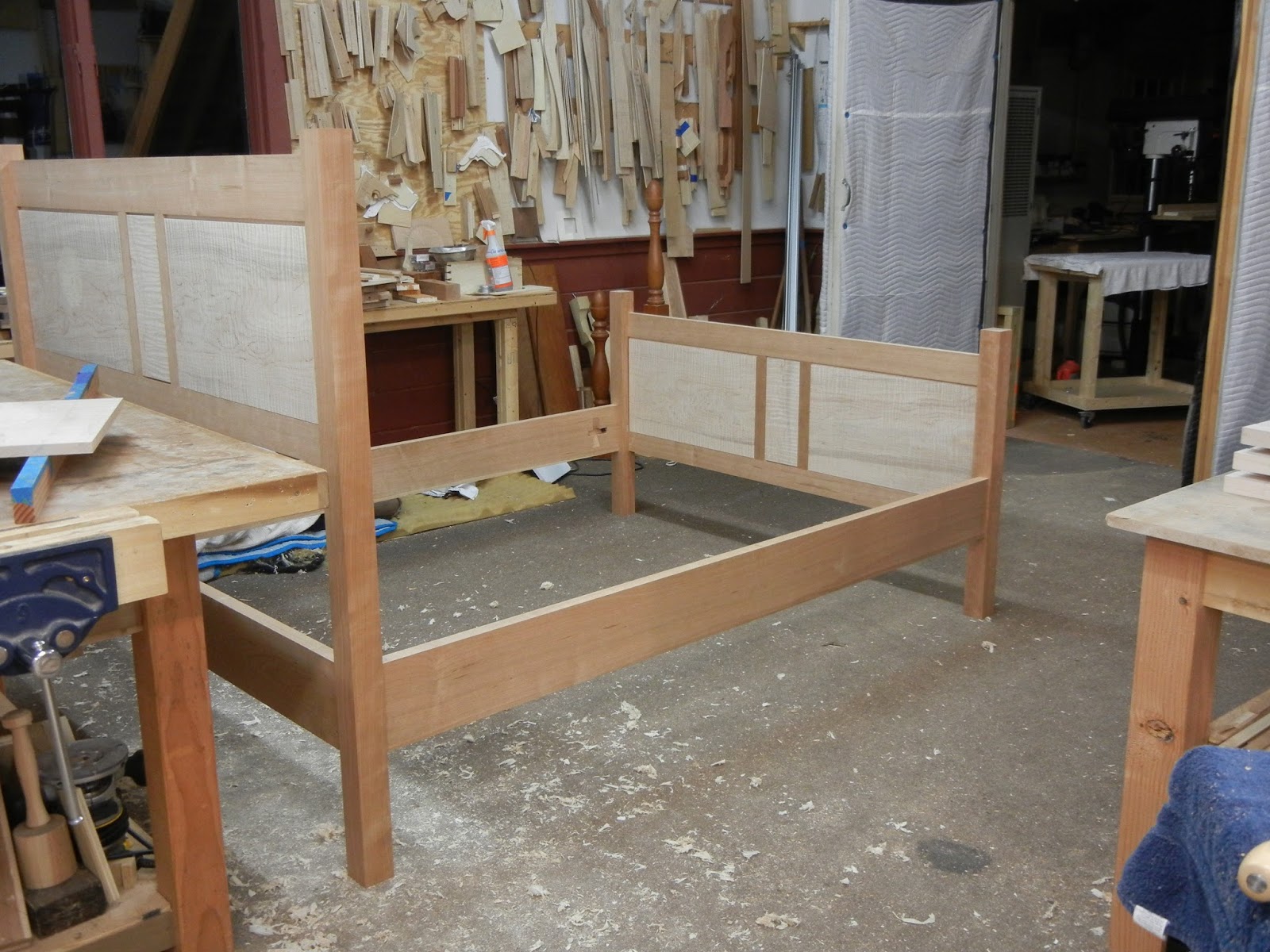 Doucette and Wolfe Fine Furniture Makers: Frame and Panel Bed