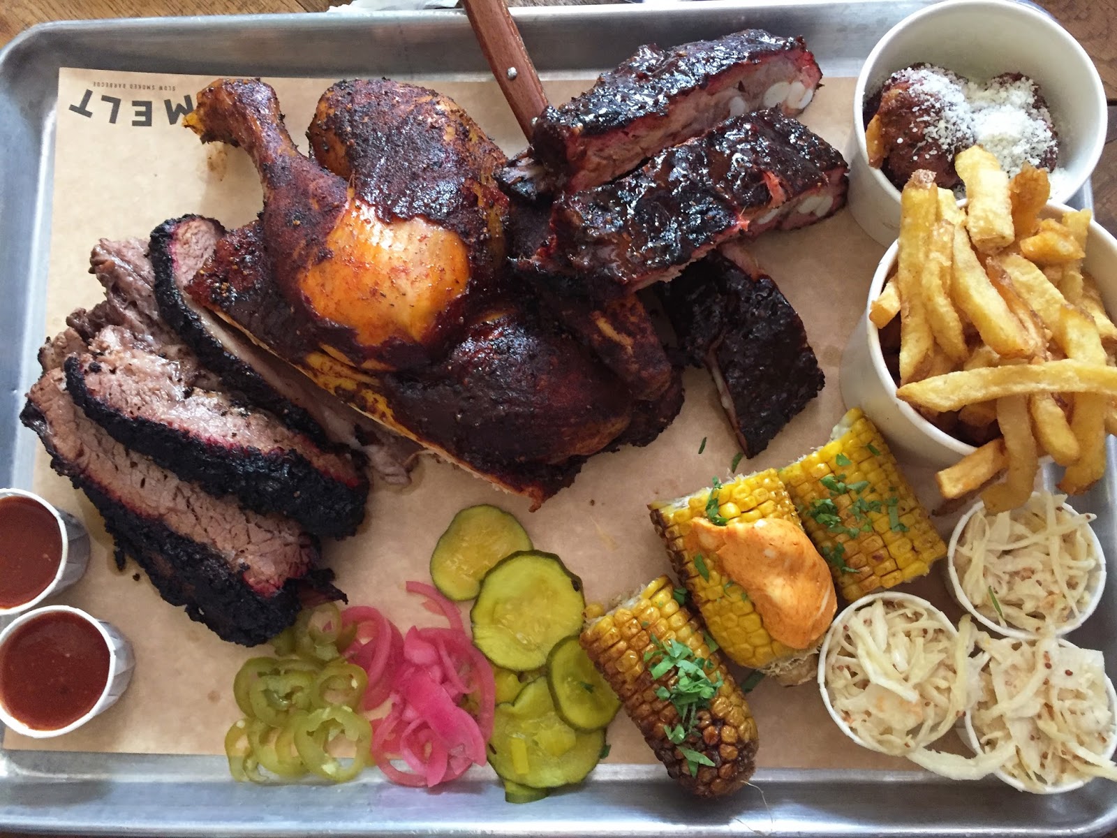 Melt, slow smoked barbecue - Ny in Paris