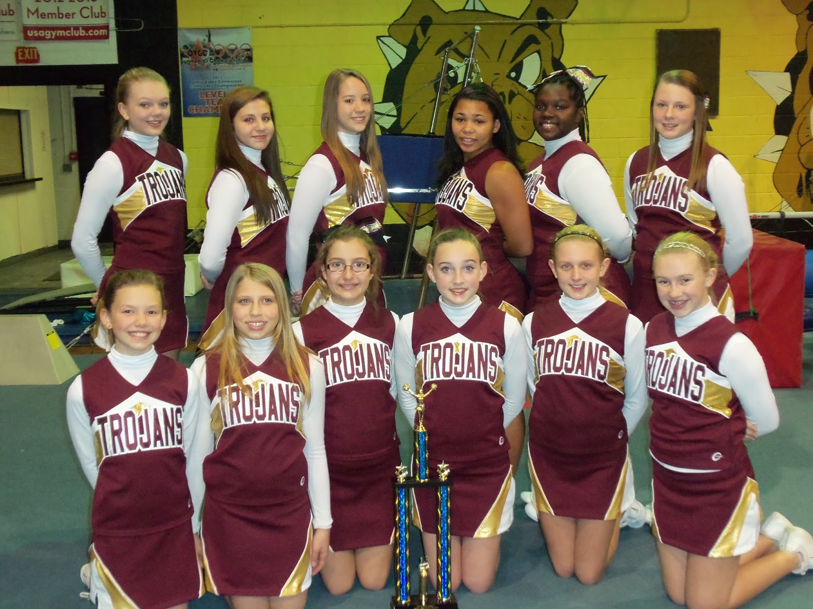 The J-E Sports: WCMS cheerleaders win Small Division" cheer title