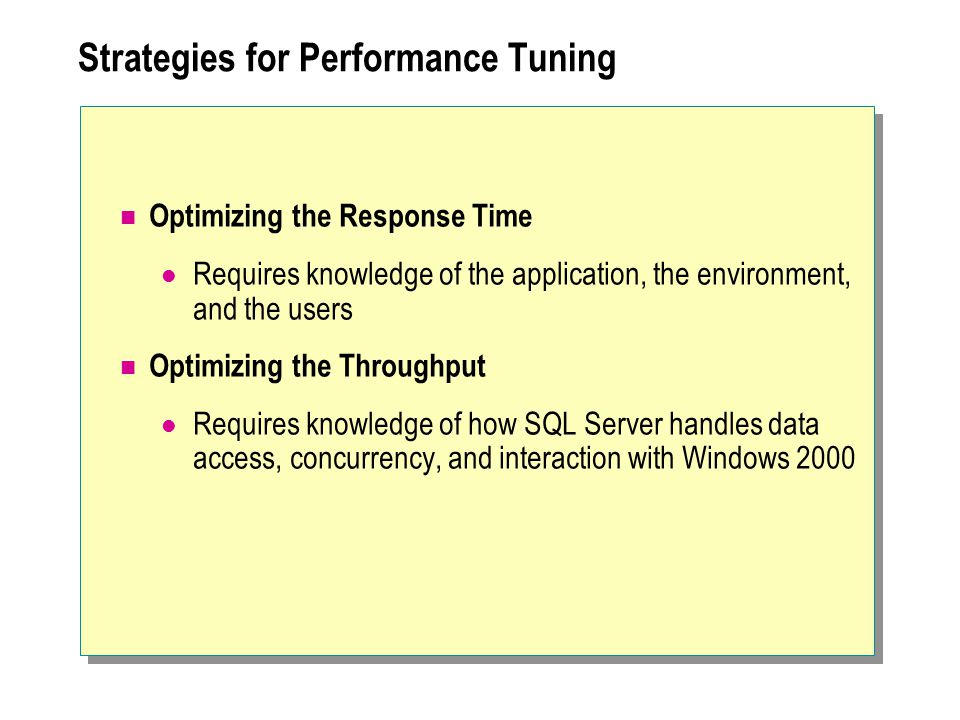 Feel Tech Evolution Top 10 Steps To Optimize Data Access In Sql Server Part Iii Apply