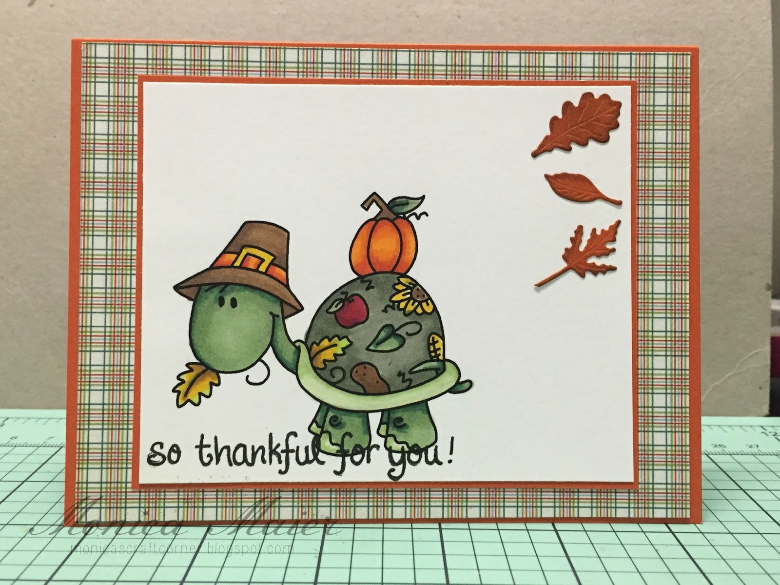 Monica's Craft Corner: So thankful for you!