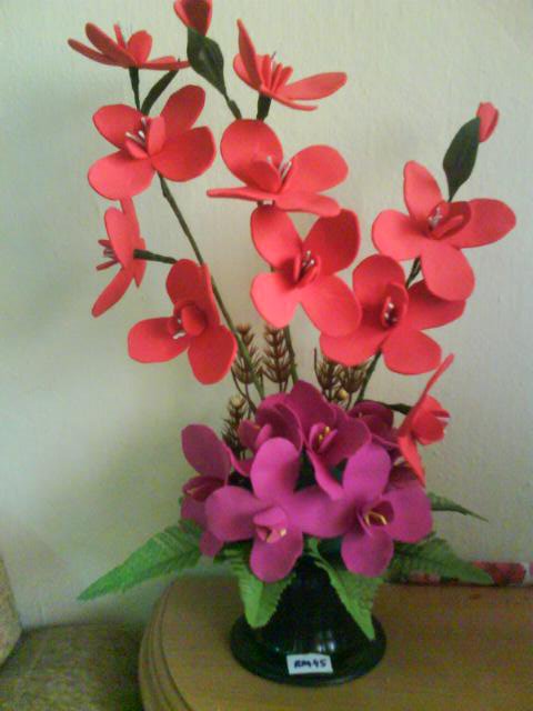 umi@>-abah@>-athirah@>-: bunga sponge foam rekaanku.sila lah singgah ...