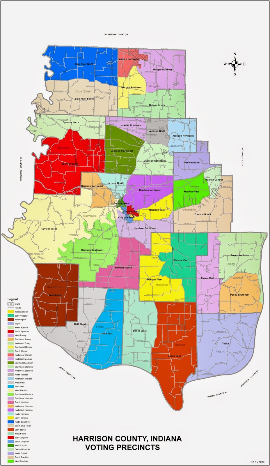 Harrison County Democratic Party: Where to vote on Election Day