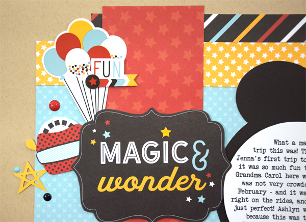 Simply Tya: Echo Park Magic and Wonder Layout
