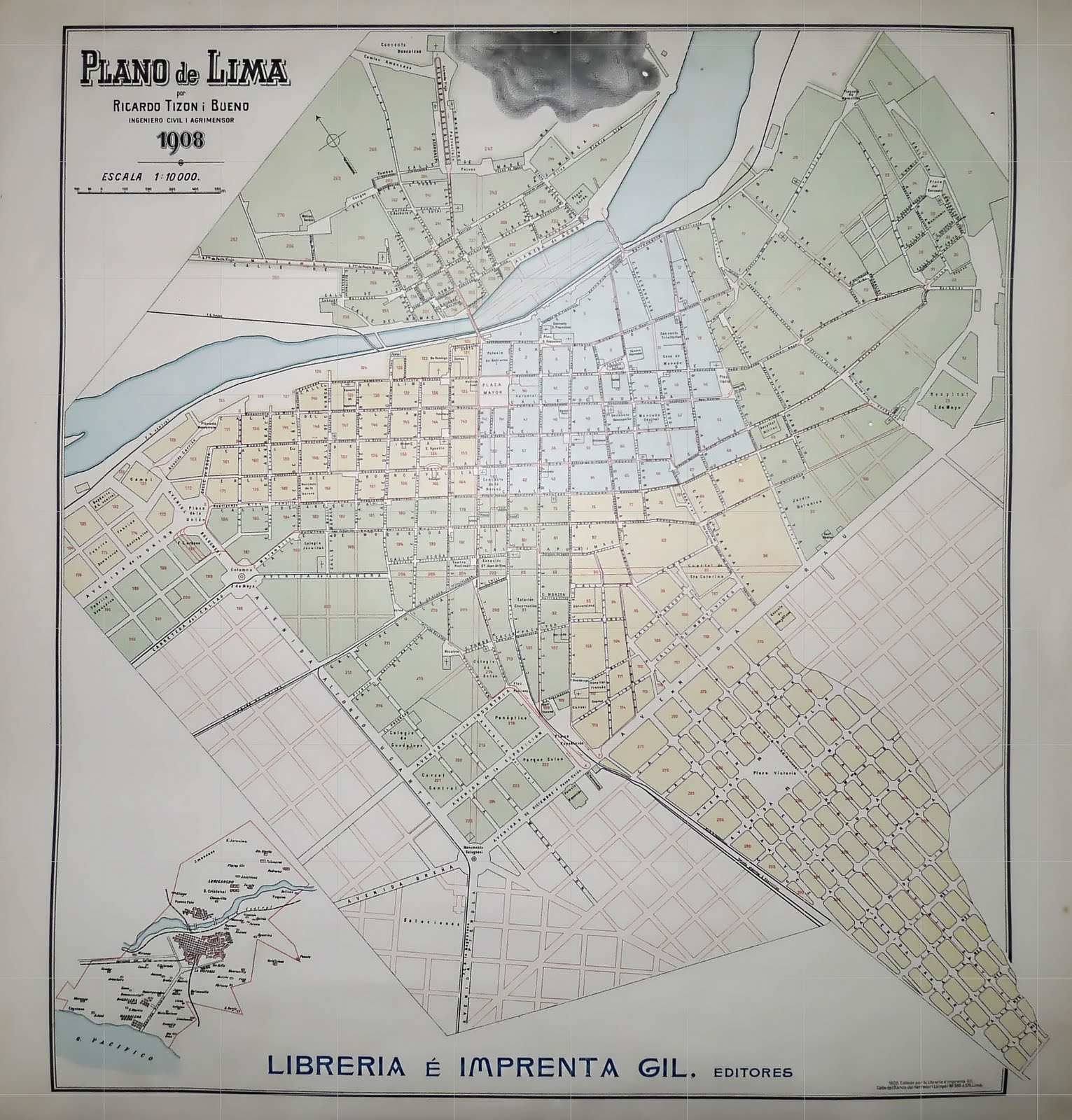 Planos de Lima Antigua
