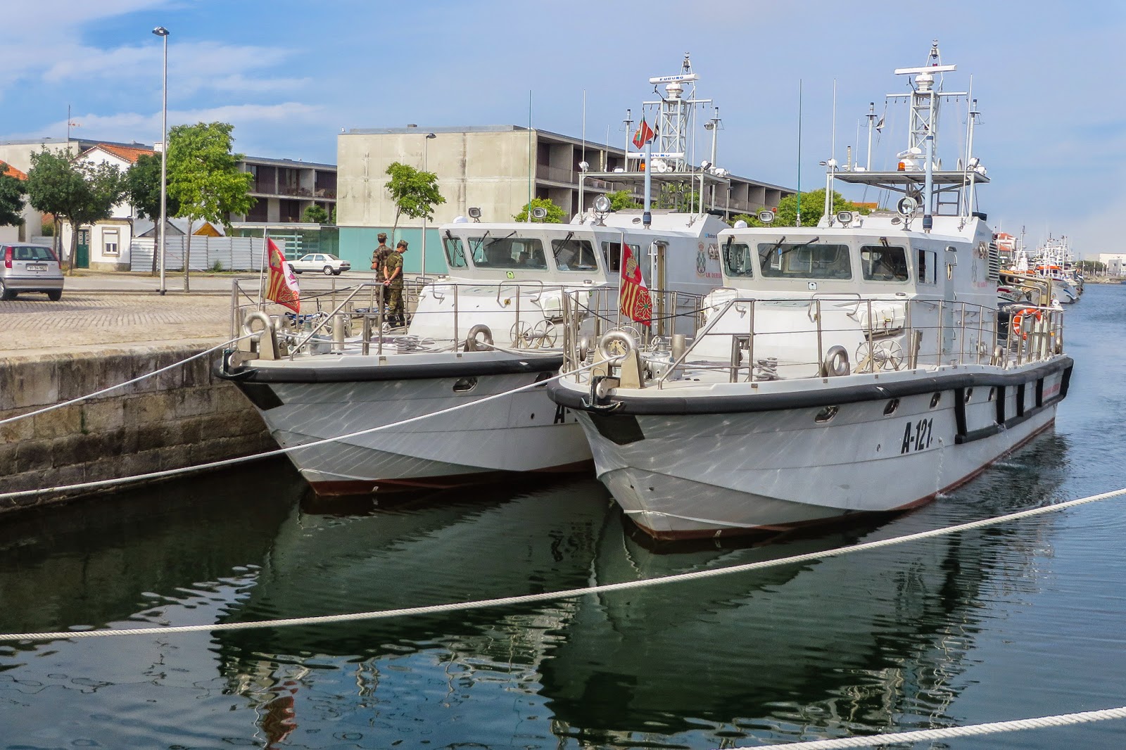 Embarcações da Armada Espanhola atracam em Viana do Castelo