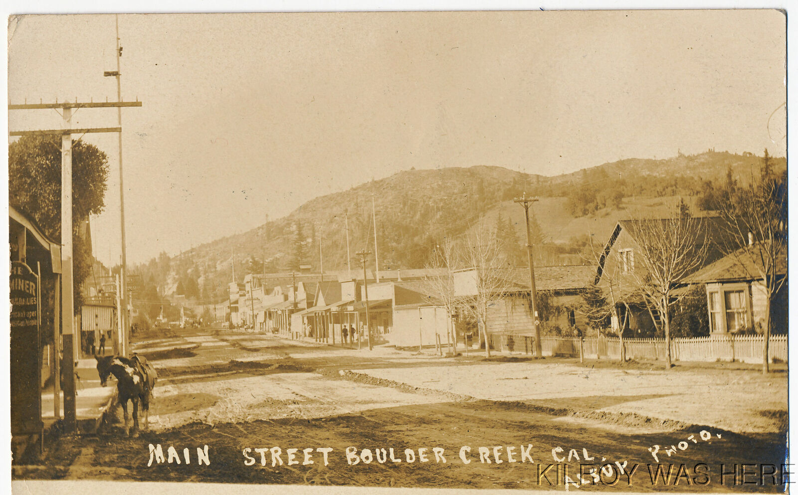 Santa Cruz Trains: Maps: Ben Lomond to Boulder Creek