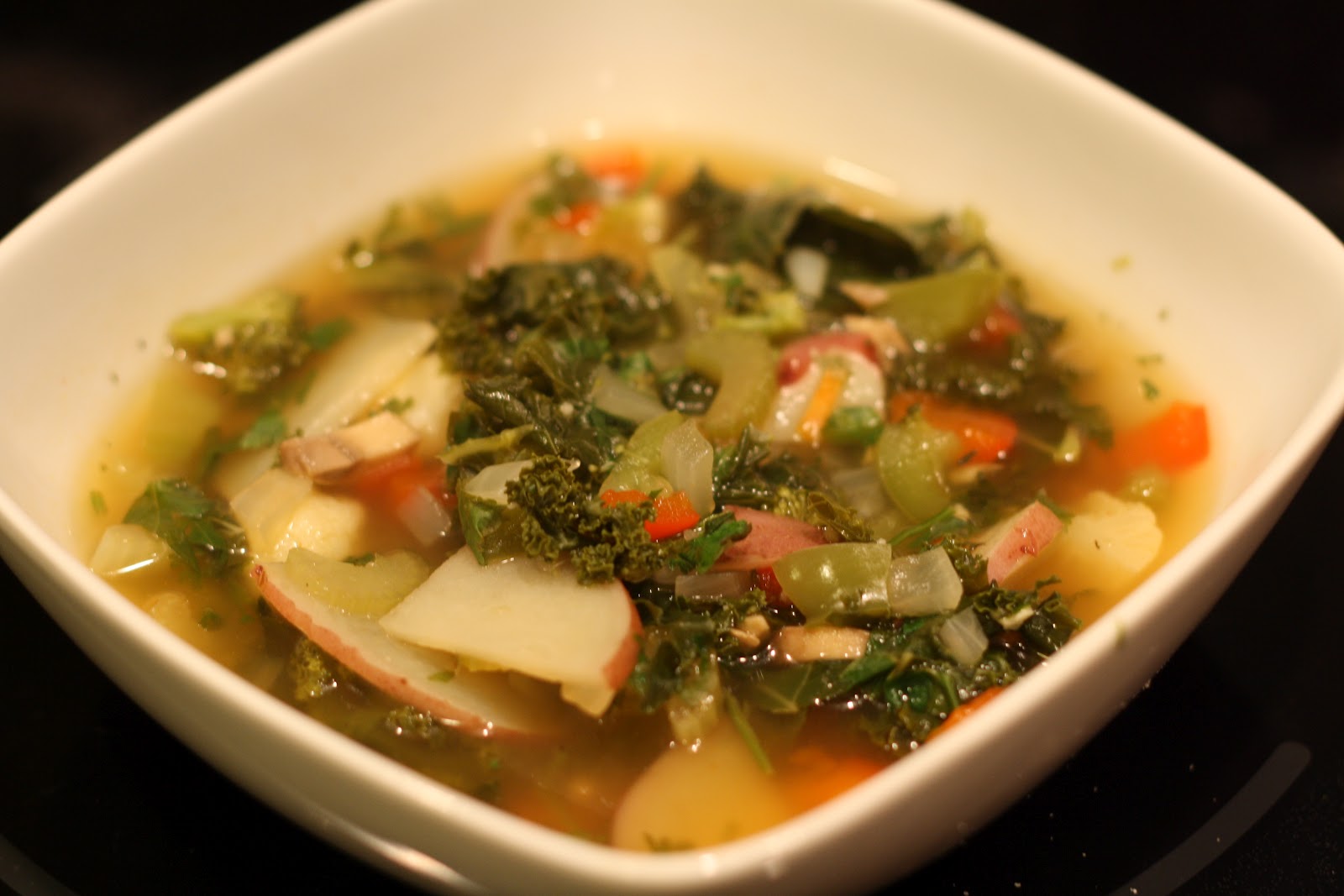 Making Mama's Kitchen: Fresh Vegetable Soup