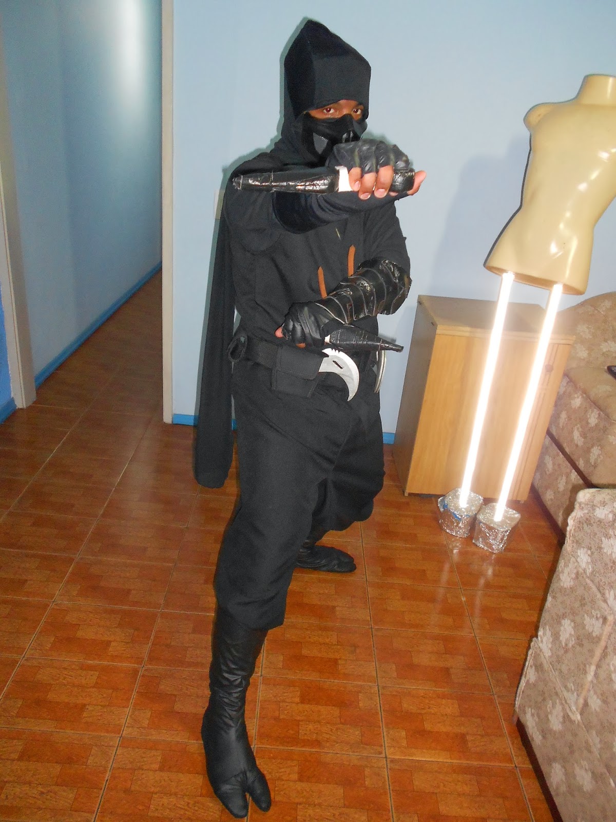 Thiago Nandesco Cosmaker: Traje Ninja para Larp Carlos Oliveira