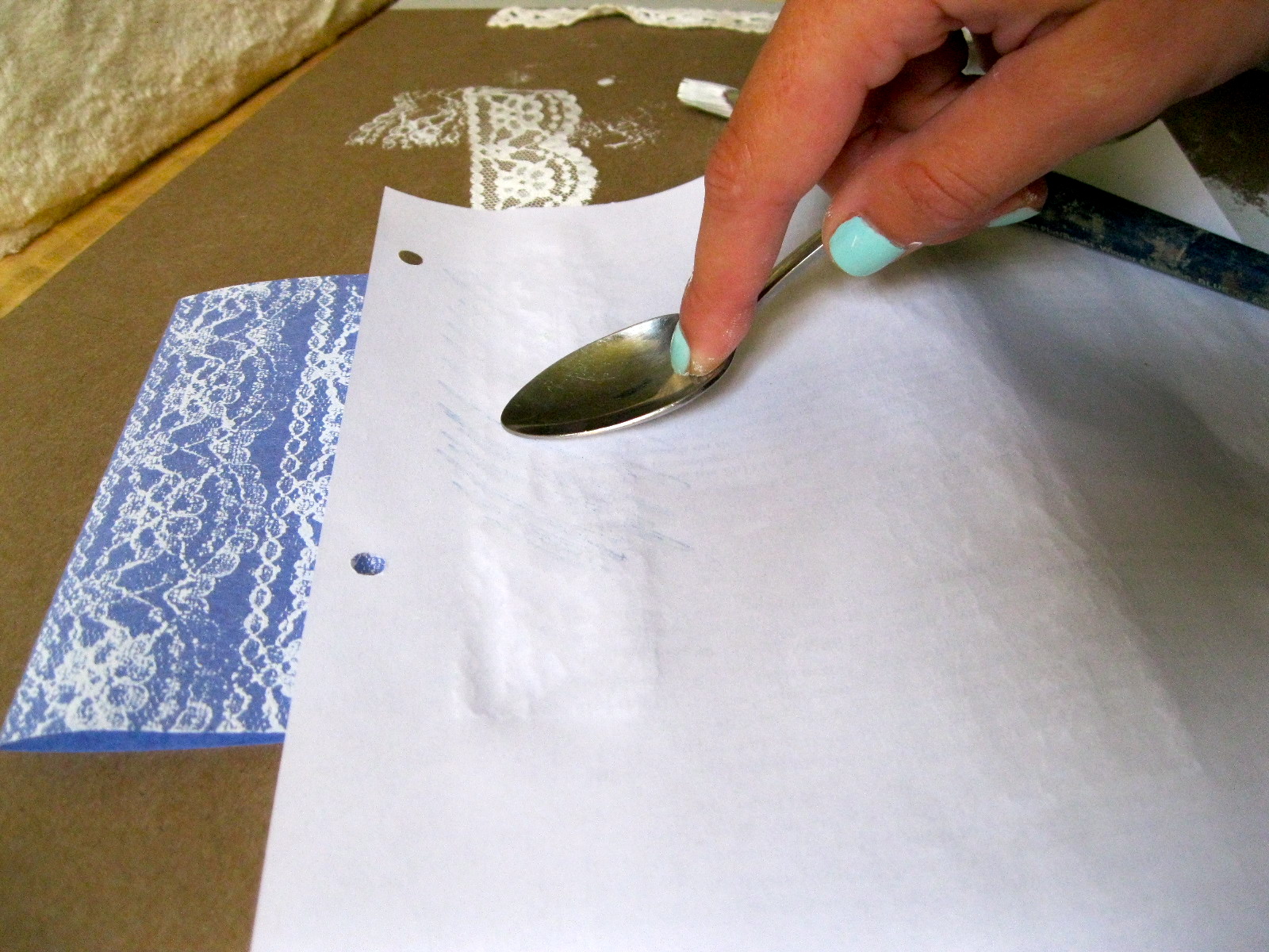 Art For All: Printing With Lace