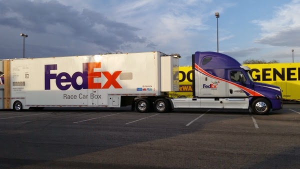 18 Wheel Beauties: NASCAR haulers in town!