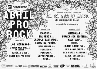 BetaniaCaneca.: ABRIL PRO ROCK::20 À 22/03::RECIFE-BRASIL.