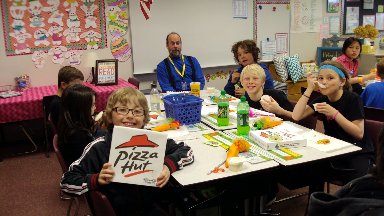 Mrs. Helling's Classroom.... Friends Matter: Book-It Pizza Party...