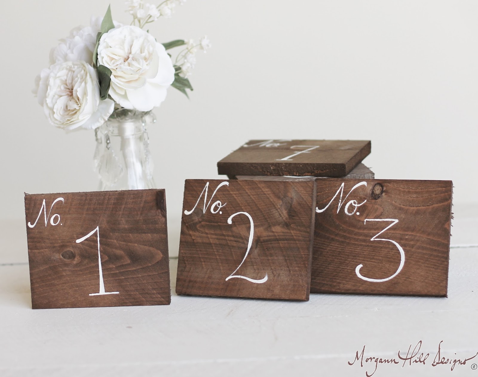 Morgann Hill Designs: Rustic Table Numbers Barn Wood Wedding Decor ...