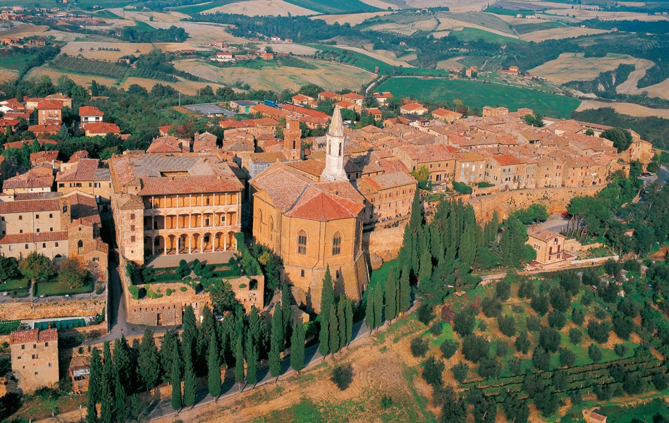 Italia, fotos e historias by Patzy: PIENZA en el Val d´Orcia