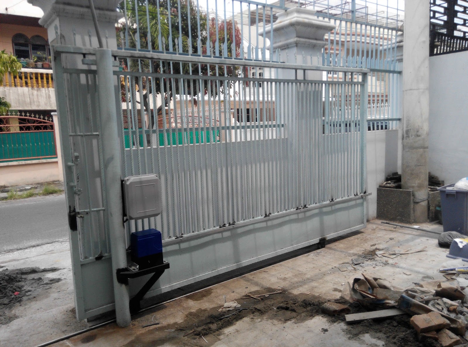 == Khusus Autogate - Autodoor - Portal Parkir ==: PAGAR OTOMATIS REMOTE ...