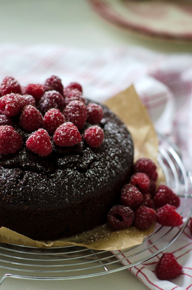 Louise´s Spis: Raspberry Ricotta Chocolate Cake (Chokladkaka med Hallon ...