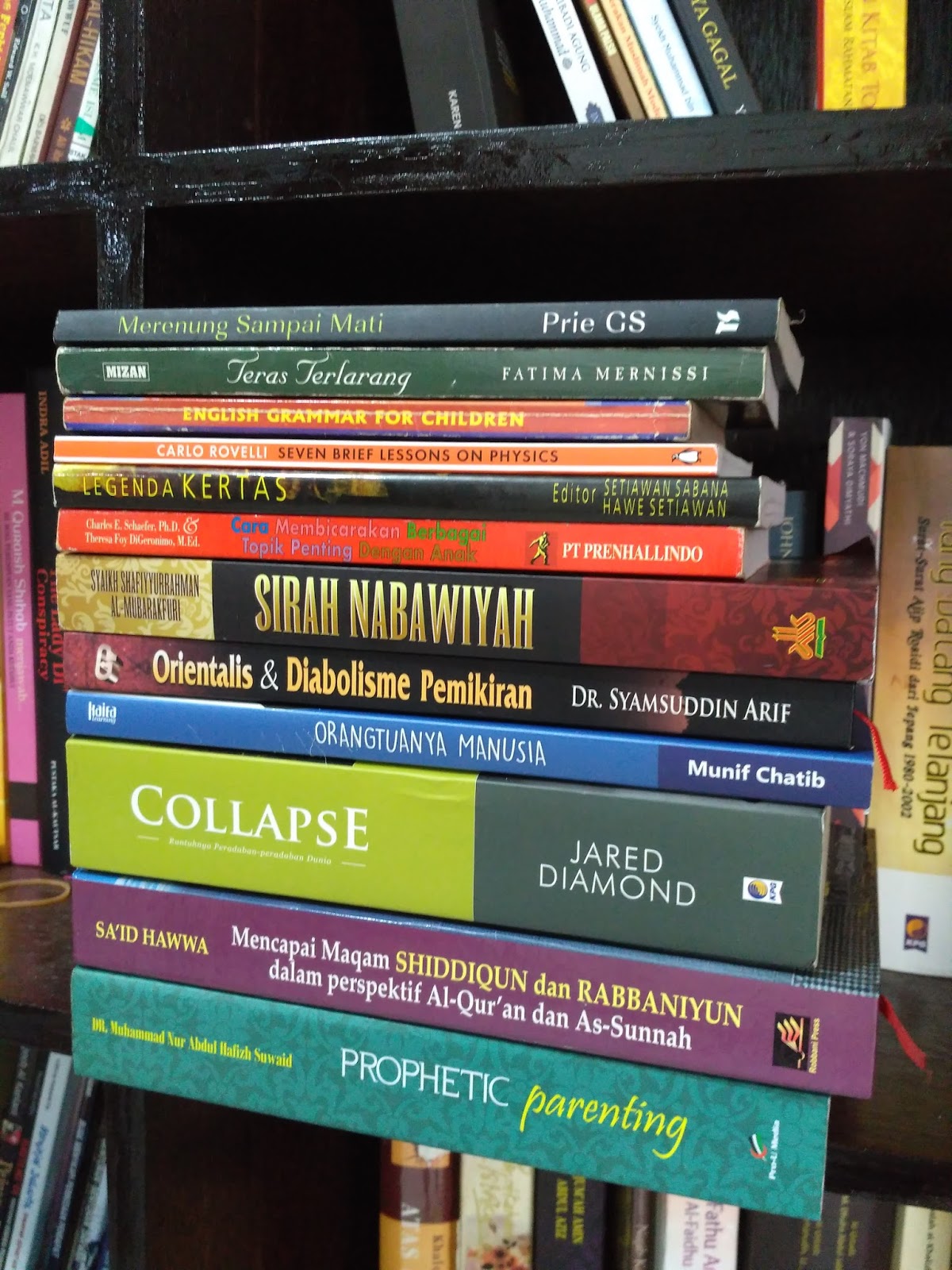 MY LIBRIDIARY: Buku-Buku Yang Akan Dibaca di Tahun 2017