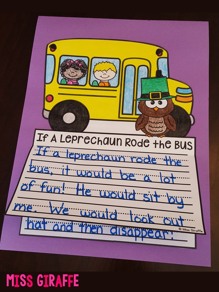 Miss Giraffe's Class: March Writing Activities and Bossy R Activities