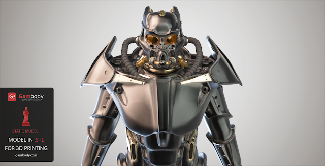 Enclave Power Armor | 3D Models by Lambert Designer