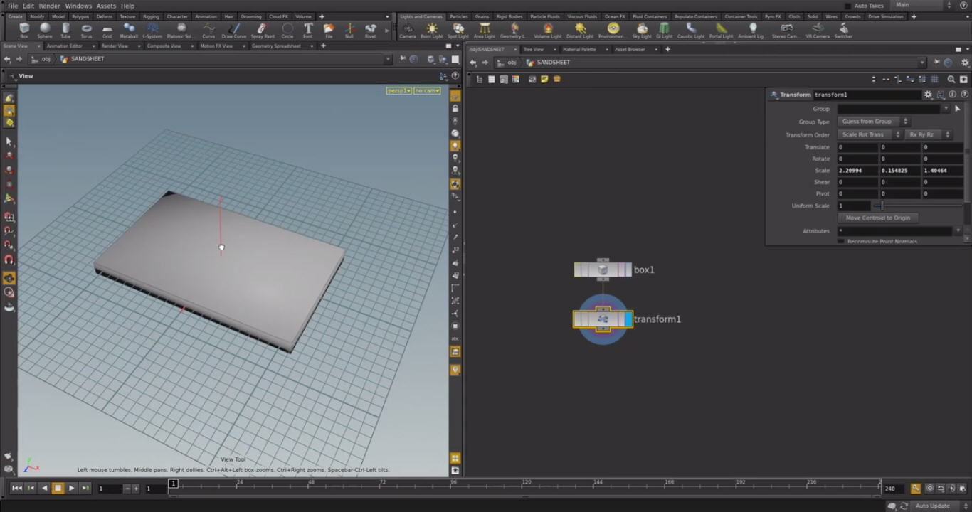 Making of Sand Particles In Houdini | CG TUTORIAL