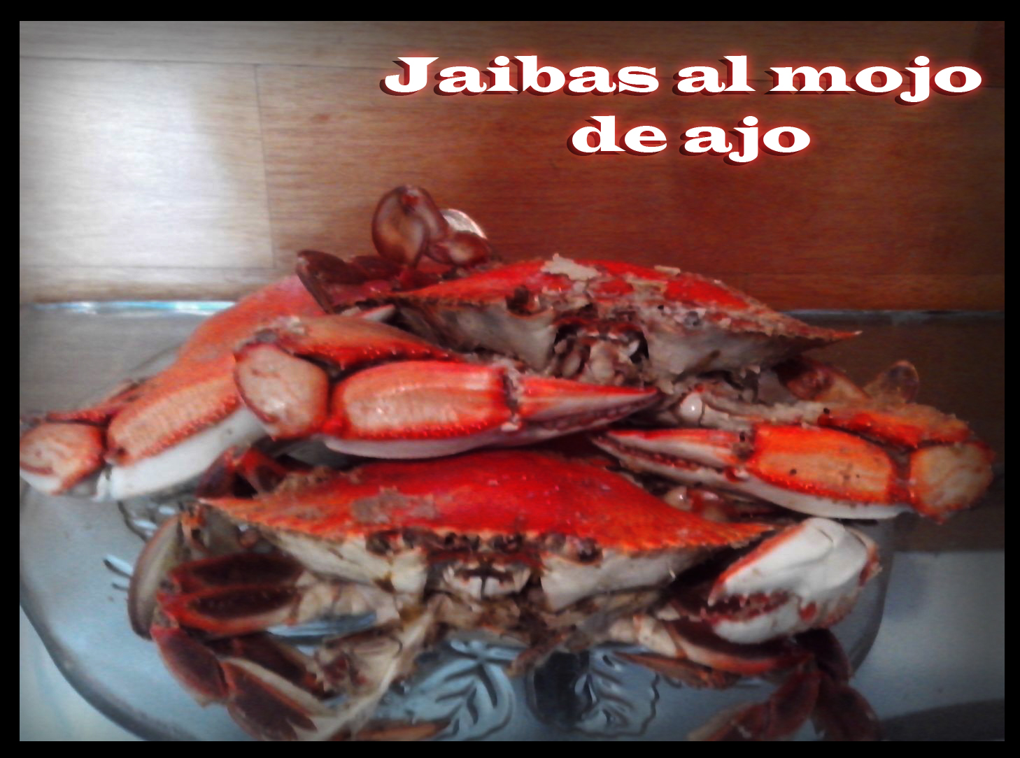 Mario y su Cocina: Receta: Jaibas al mojo de ajo
