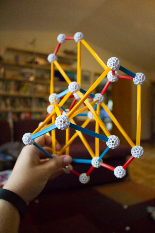 Craft Knife: Homeschool Science: Zometool Crystallizations