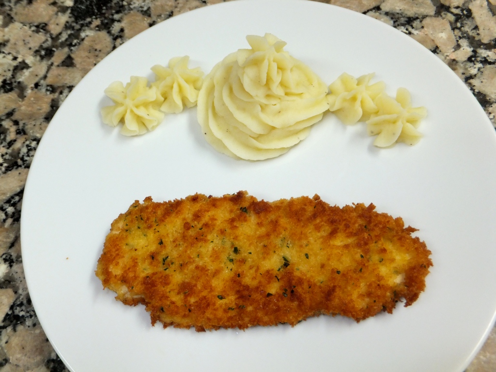 Pollo rebozado (doble rebozado)