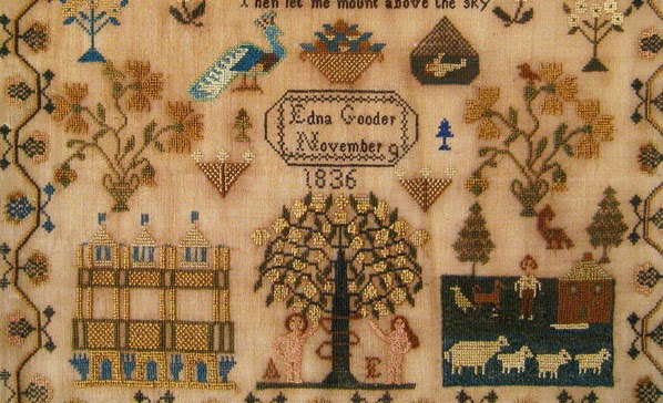 Barbara Brackman's MATERIAL CULTURE: Another Adam & Eve Quilt
