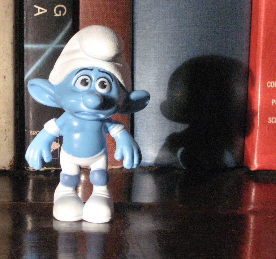 Percy's Fast Food Toy Stories : Scared Smurf - McD