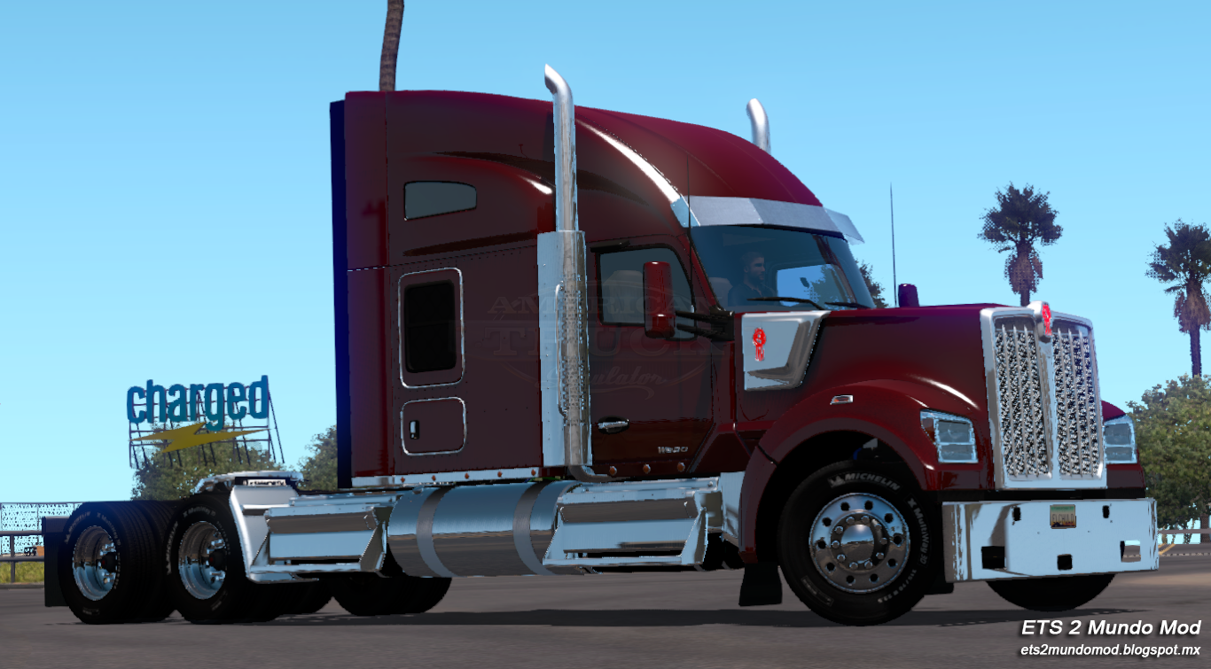 (Tractocamión ATS) Kenworth W990 2019 - ETS 2 Mundo Mod