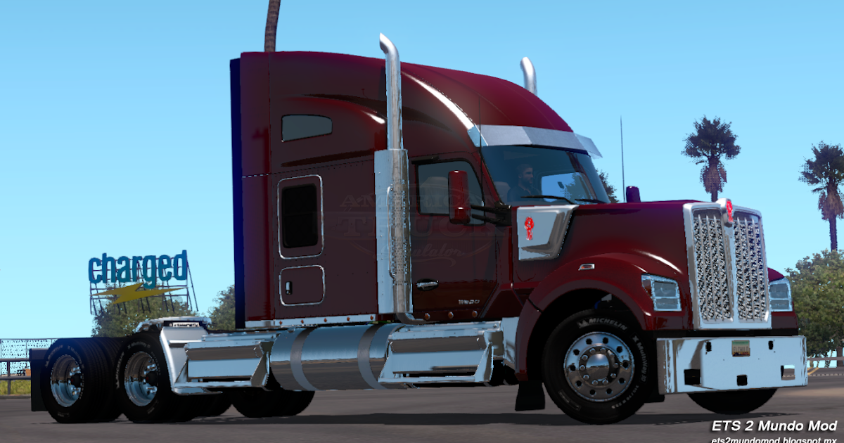(Tractocamión ATS) Kenworth W990 2019 - ETS 2 Mundo Mod