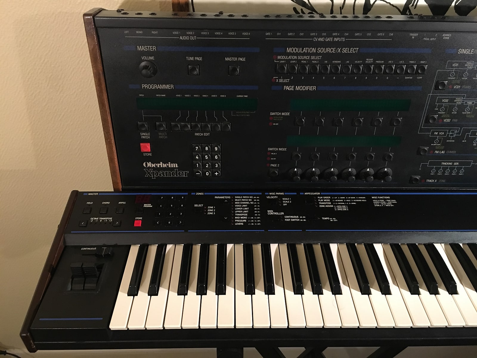 MATRIXSYNTH: Oberheim Expander + Xk Keyboard