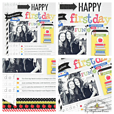 Doodlebug Design Inc Blog: Back to School: Happy First Day Layout by ...