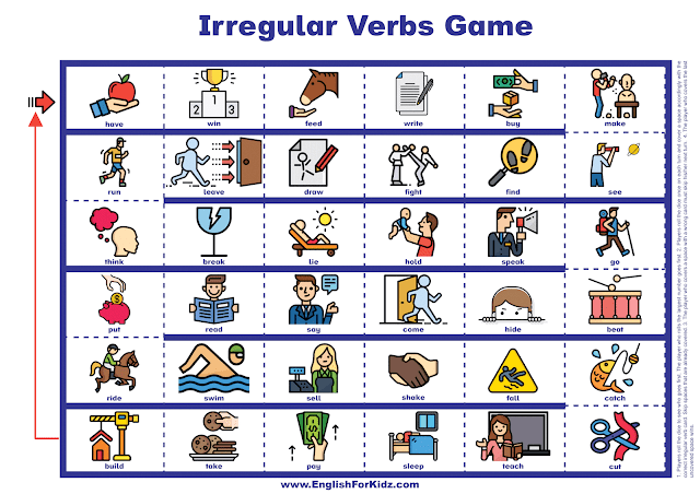 Irregular Verbs Game