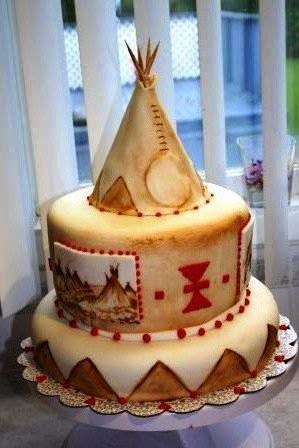White Wolf : 10 Amazing Native American Birthday Cakes (PHOTOS)