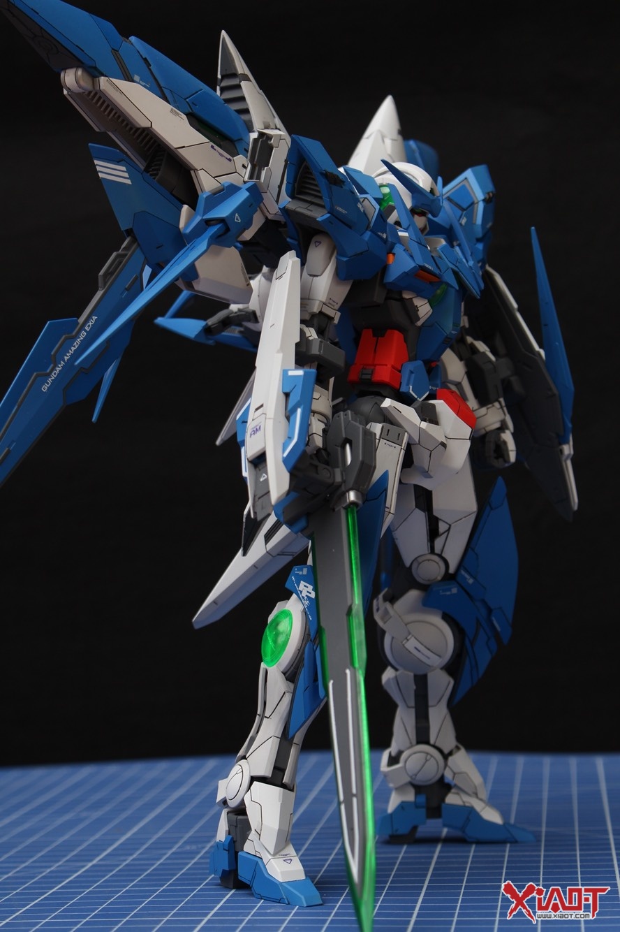 Custom Build: MG 1/100 Amazing Gundam Exia [Infinite Dimension ...