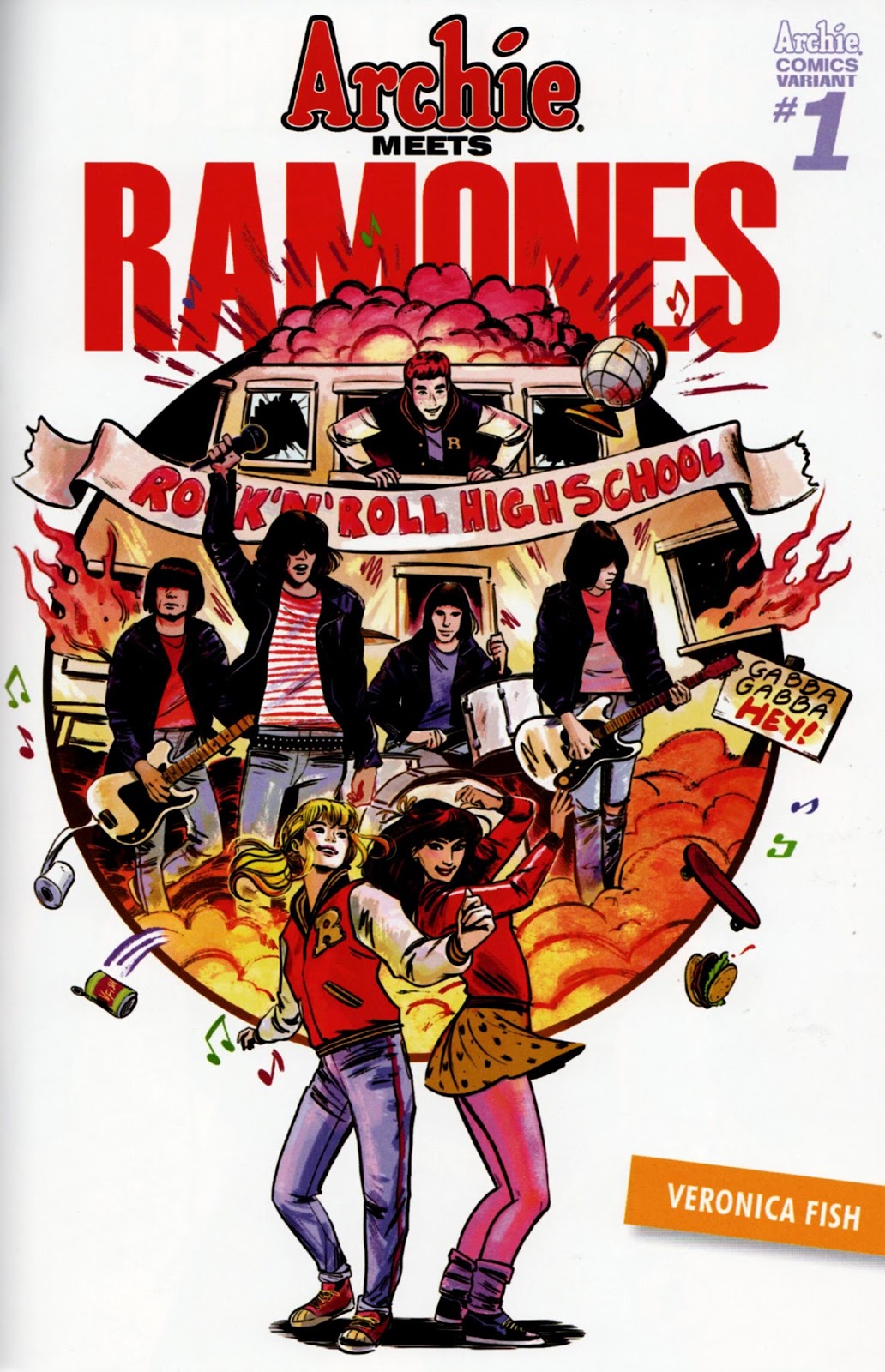 Galicia Comic: Archie conoce a Los Ramones