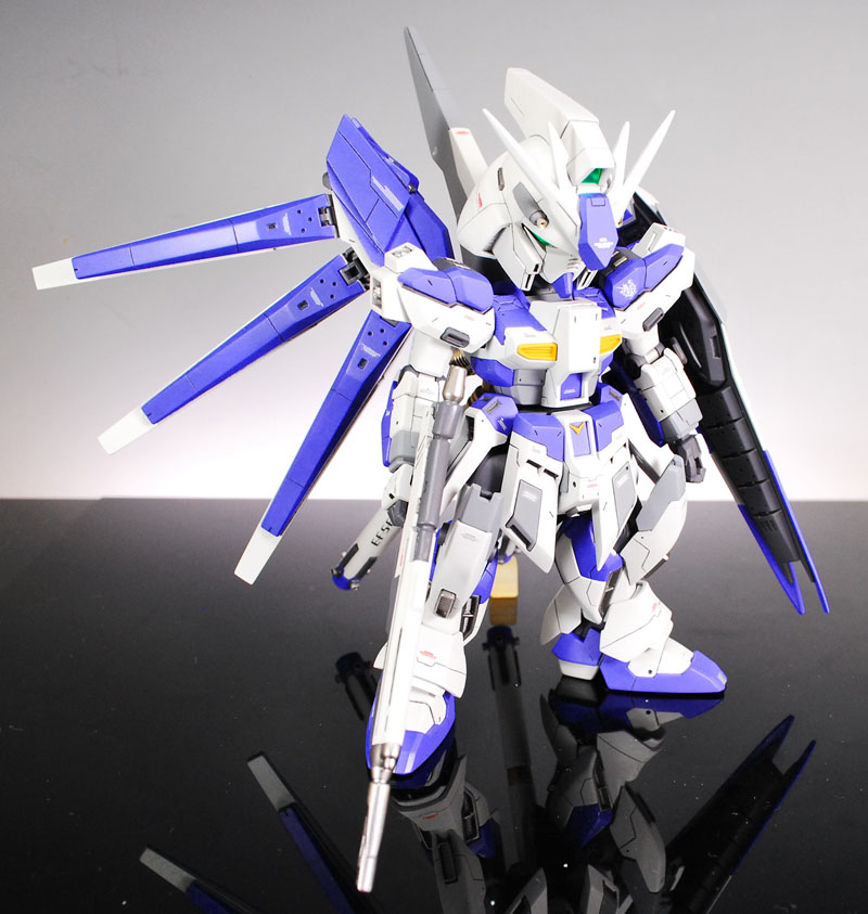 GUNDAM GUY: SD RX-93-V2 Hi-V Gundam - Custom Build