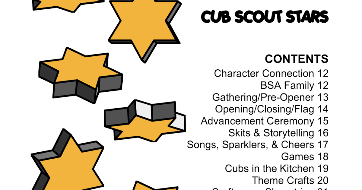 Akela's Council Cub Scout Leader Training: Cub Scout Stars ~ Great Salt ...