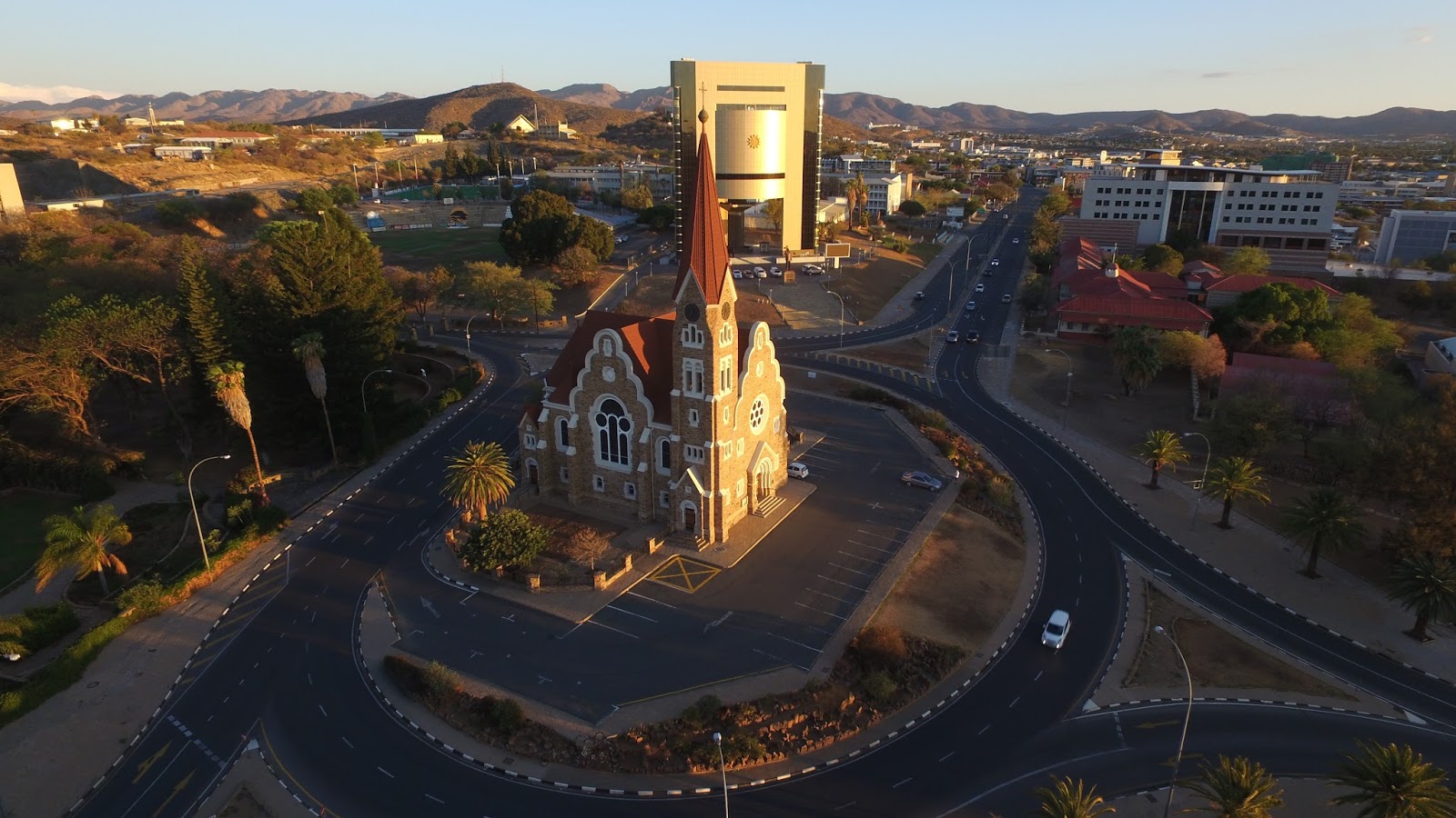 News from Southern Africa & Namibia: Namibia: Tour of Christuskirche in ...