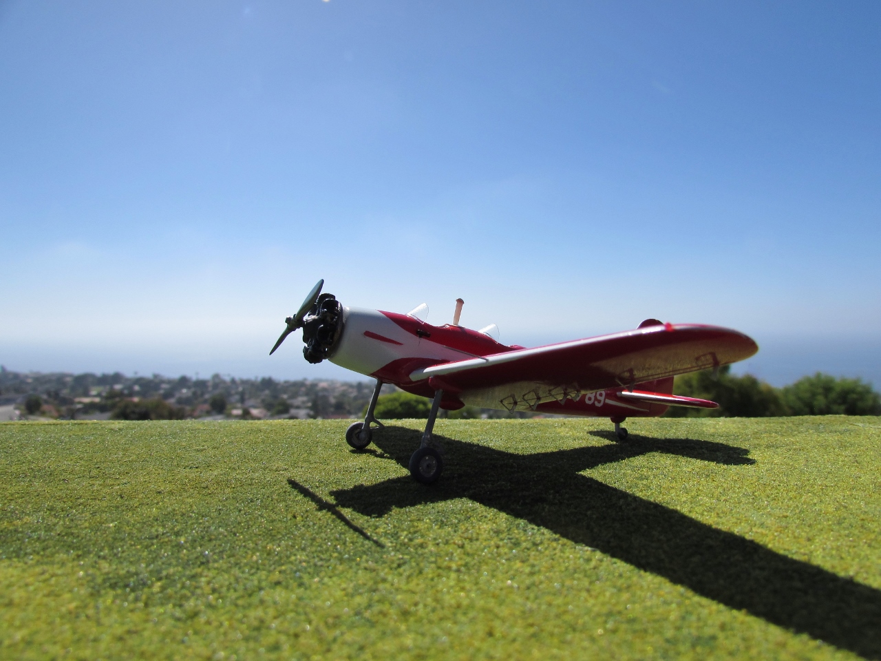 Timm N2T-1 in civil galore. Modifed Execuform vacuformed 1/72nd kit ...