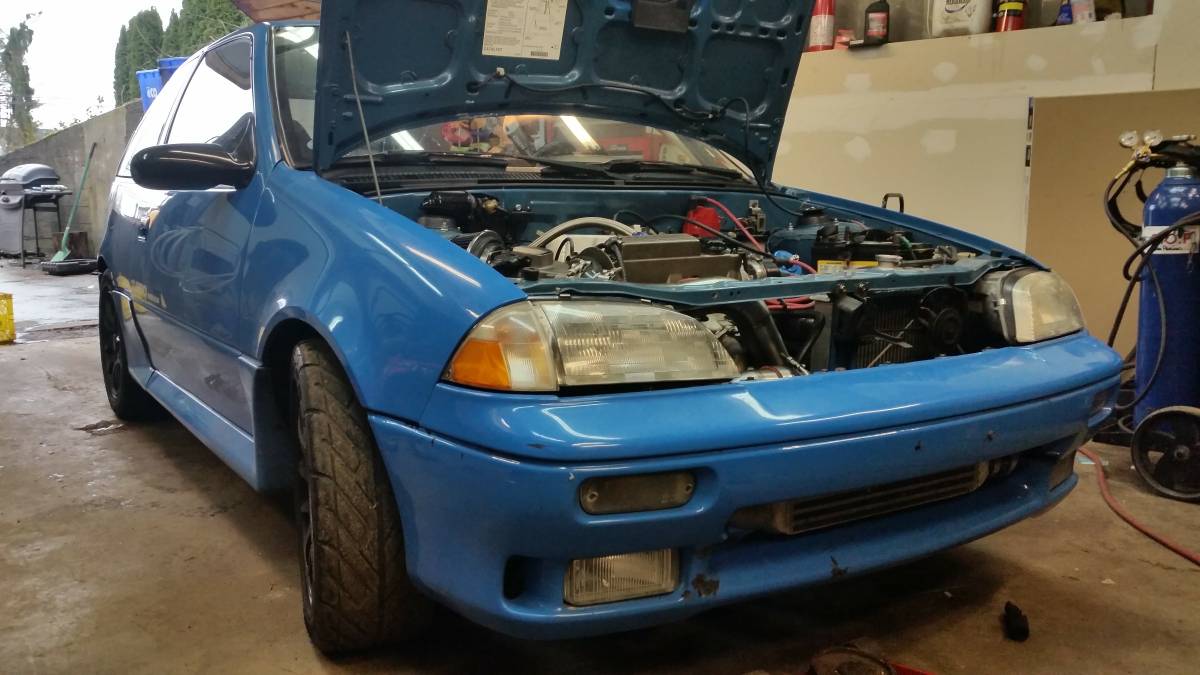 Kasutaumu Tabo: 1991 Chevrolet Sprint Turbo - DailyTurismo