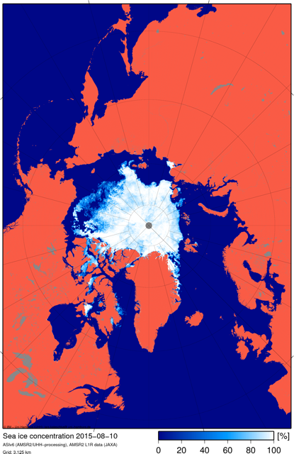 Sailing Around the World: Ice Maps and the Bellot Strait