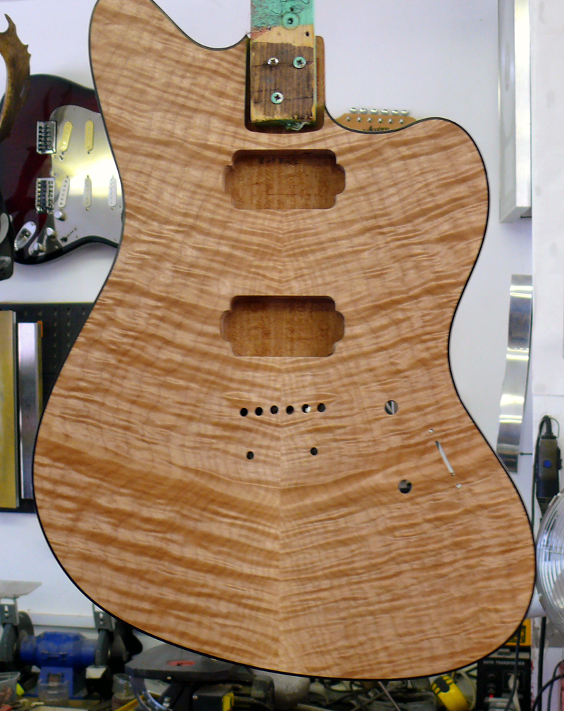 TC Ellis Guitars Blog: Custom Jazzmaster Build