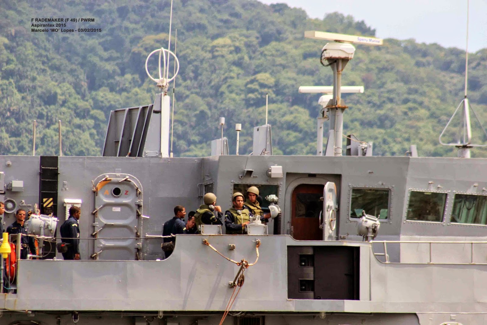 Santos Shiplovers: F. Rademaker (F 49) - Aspirantex 2015, Santos (Imagens)