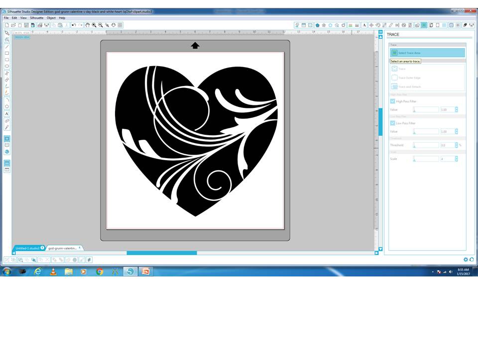 Liane Van Harn Designs: Trace and cut for beginners