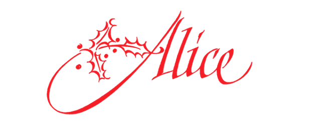 Tenth Letter of the Alphabet: Kickstarter: “The Calligraphy of Alice”