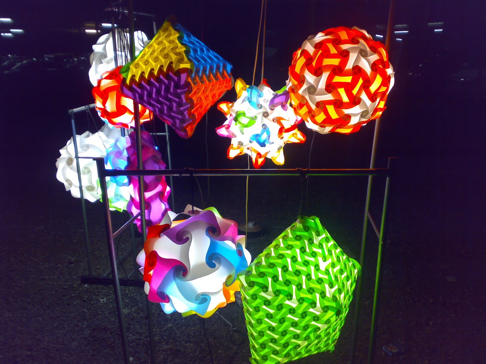 VLightDeco IQ Light Puzzle Pendant Jigsaw Lamp Styles: IQ Light Puzzle ...