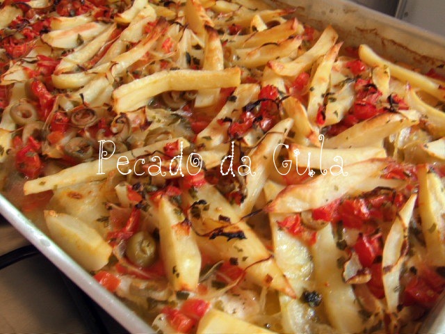 PECADO DA GULA: Frangoada